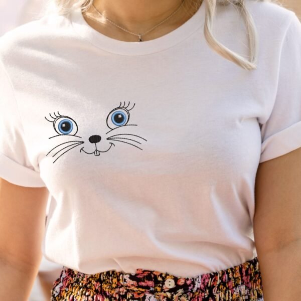 Bunny Embroidery Design | Rabbit Face