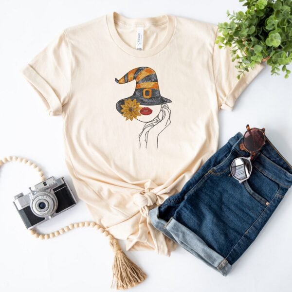 Witch Embroidery Design – Woman Embroidery Pattern