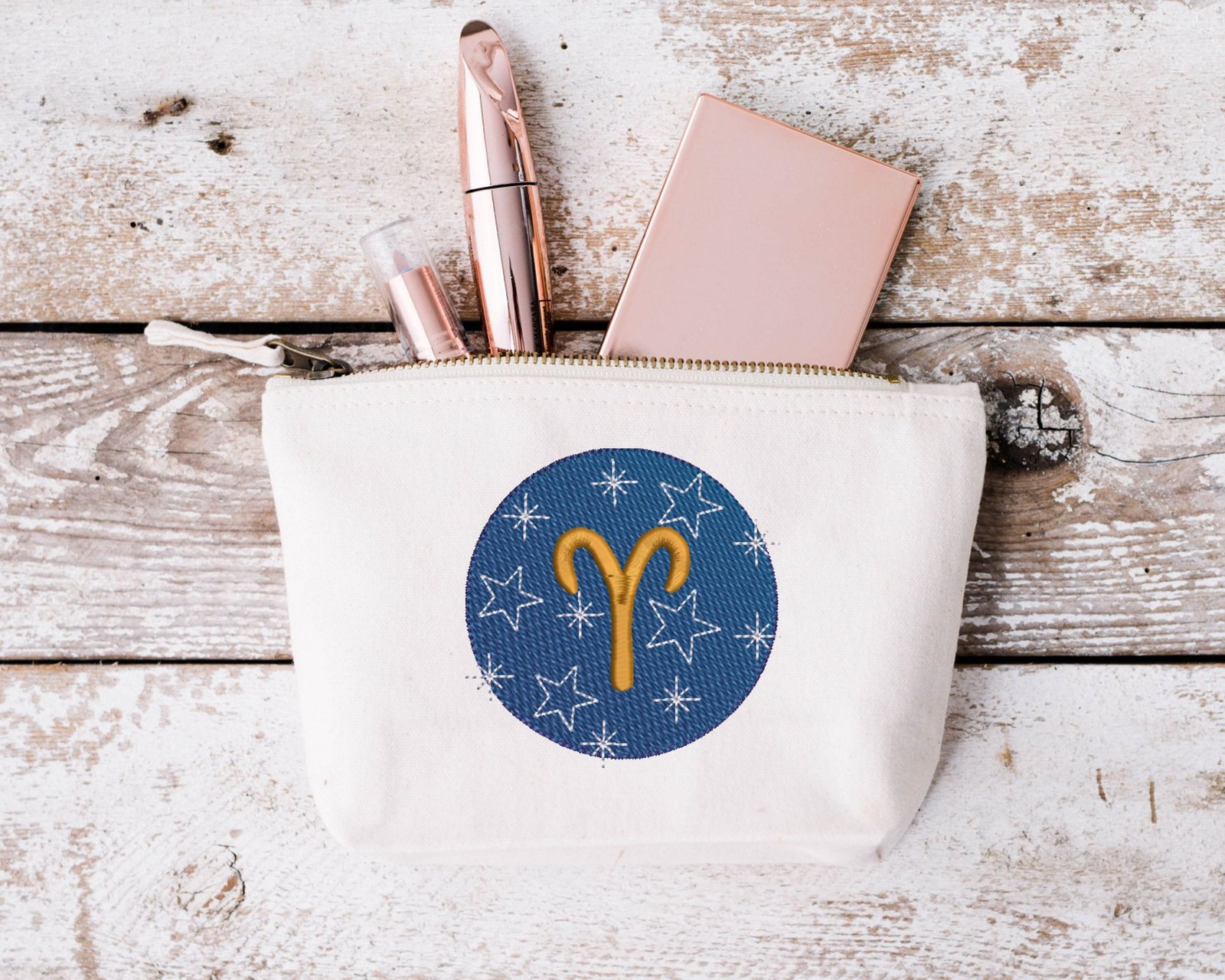 Zodiac Signs Embroidery, High Quality in Every Stitch