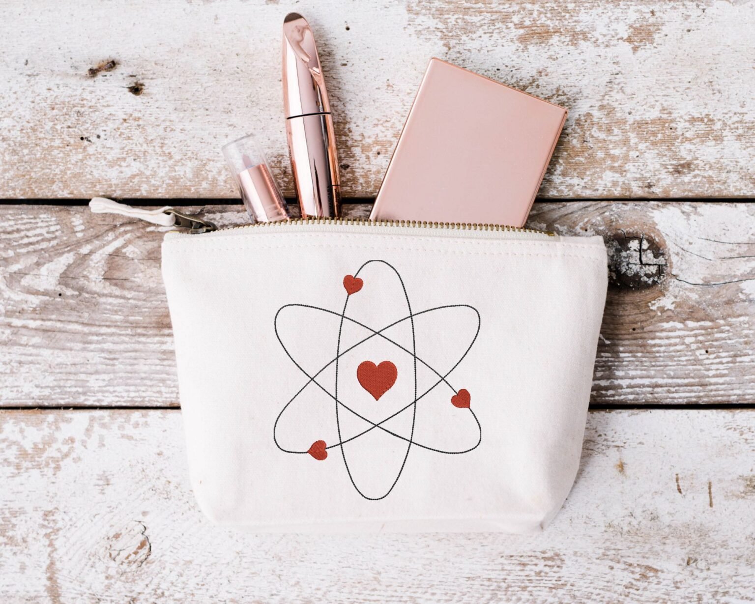 Simple Love Embroidery Design For Valentine’s Day
