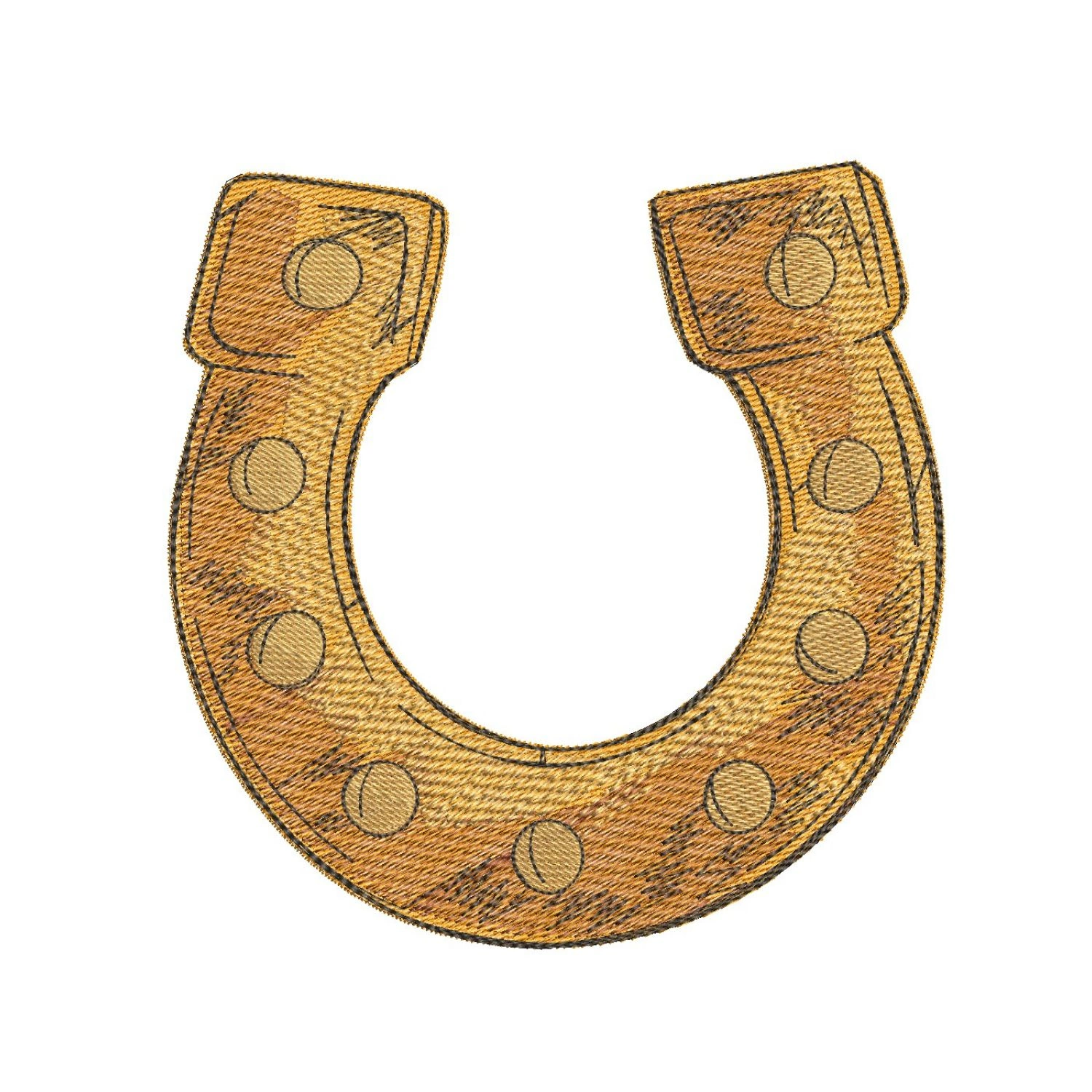 Horseshoe Embroidery Design 1 – Machine Embroidery